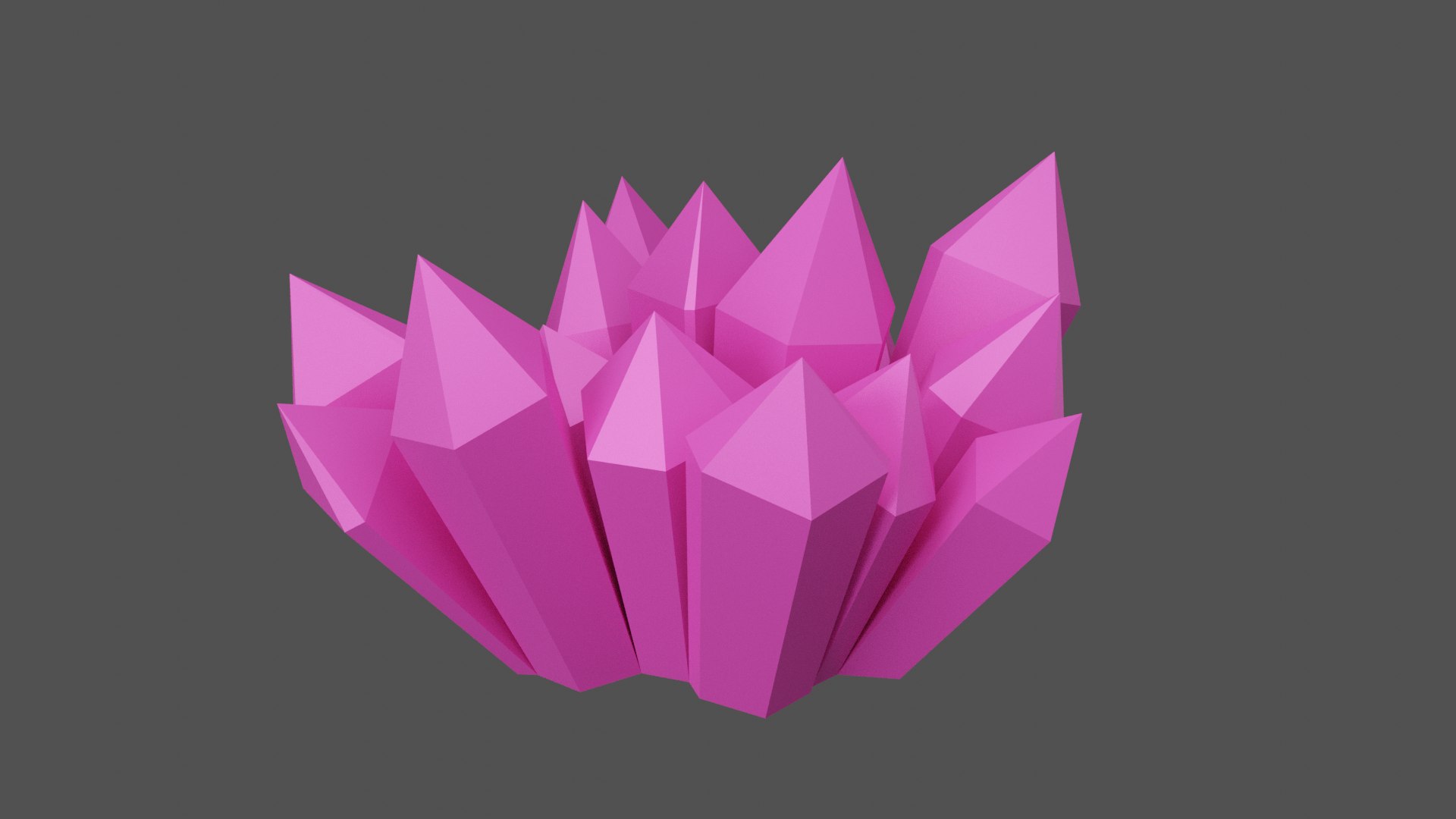 3D Pink Crystal - TurboSquid 2038551
