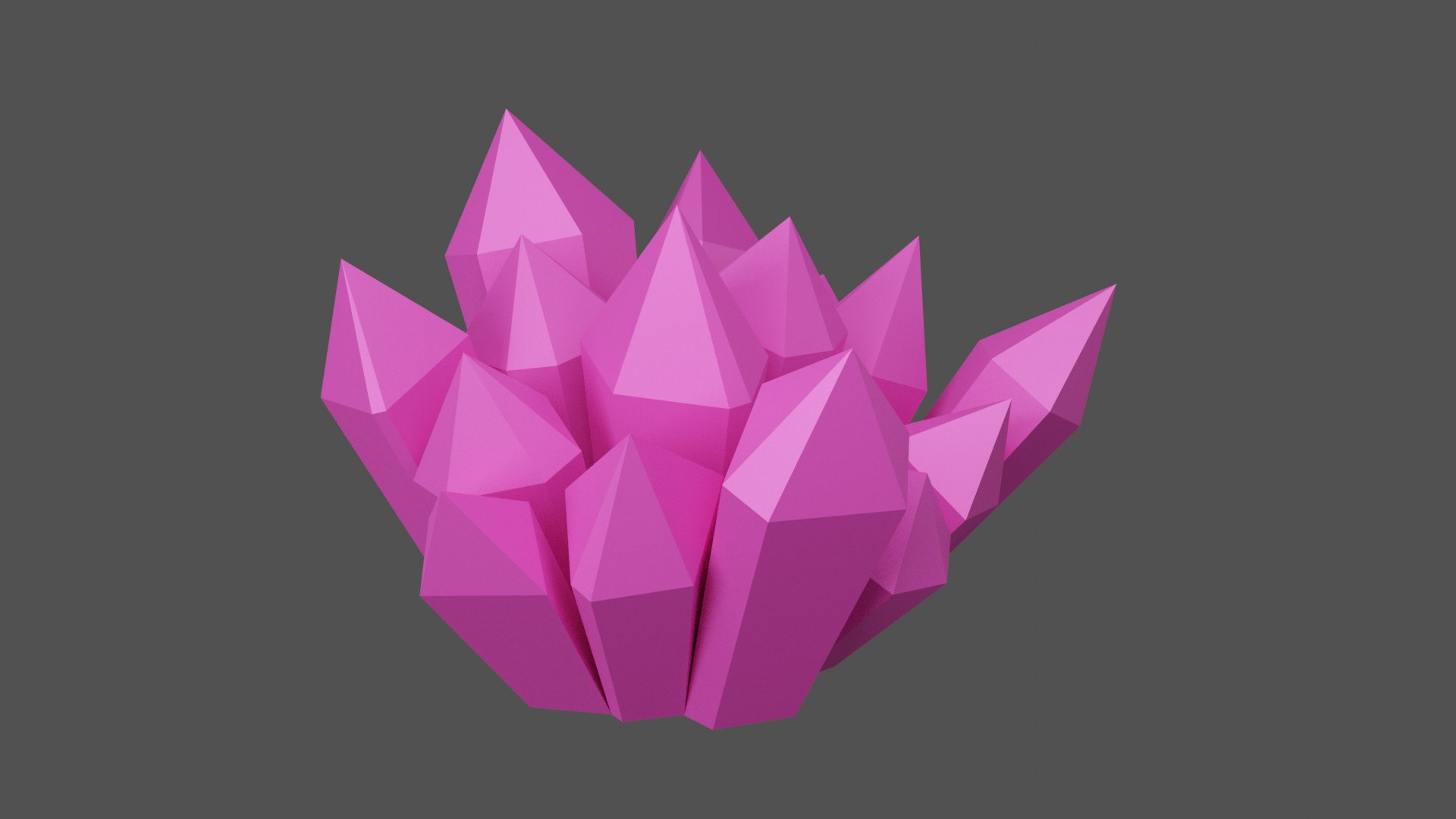 3D Pink Crystal - TurboSquid 2038551