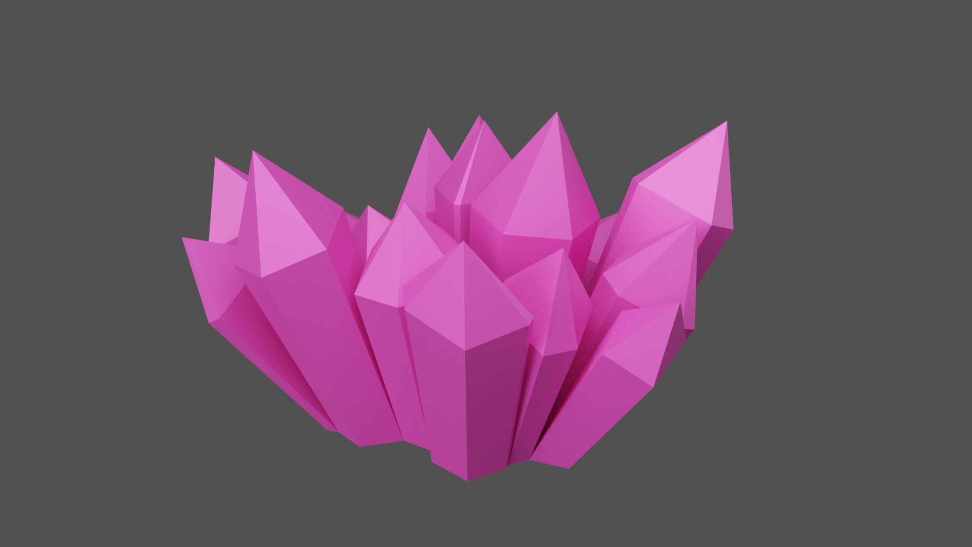 3D Pink Crystal - TurboSquid 2038551