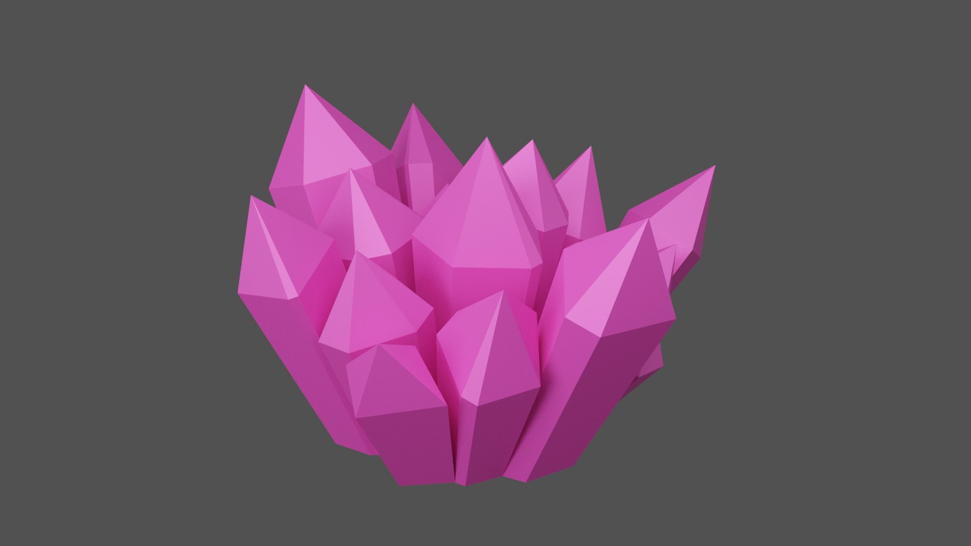 3D Pink Crystal - TurboSquid 2038551