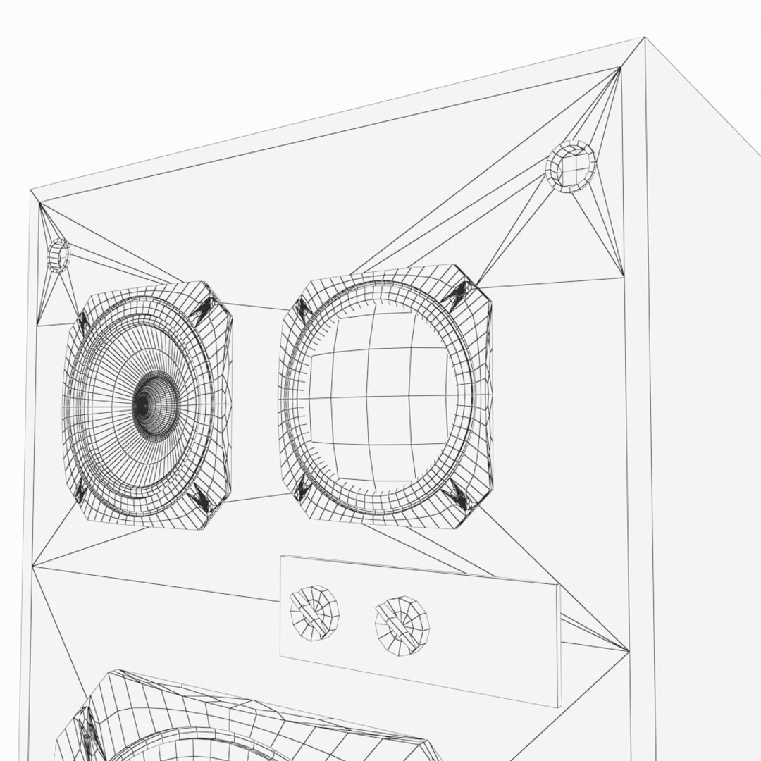 3D Speaker Model - TurboSquid 1240874