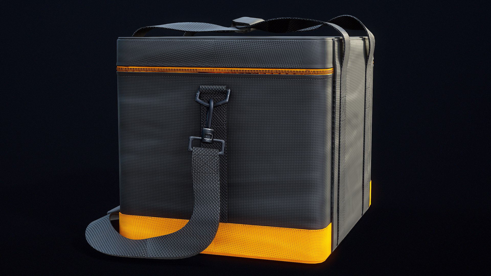 Food Delivery Cooler Bag PBR 3D Model - TurboSquid 1948940