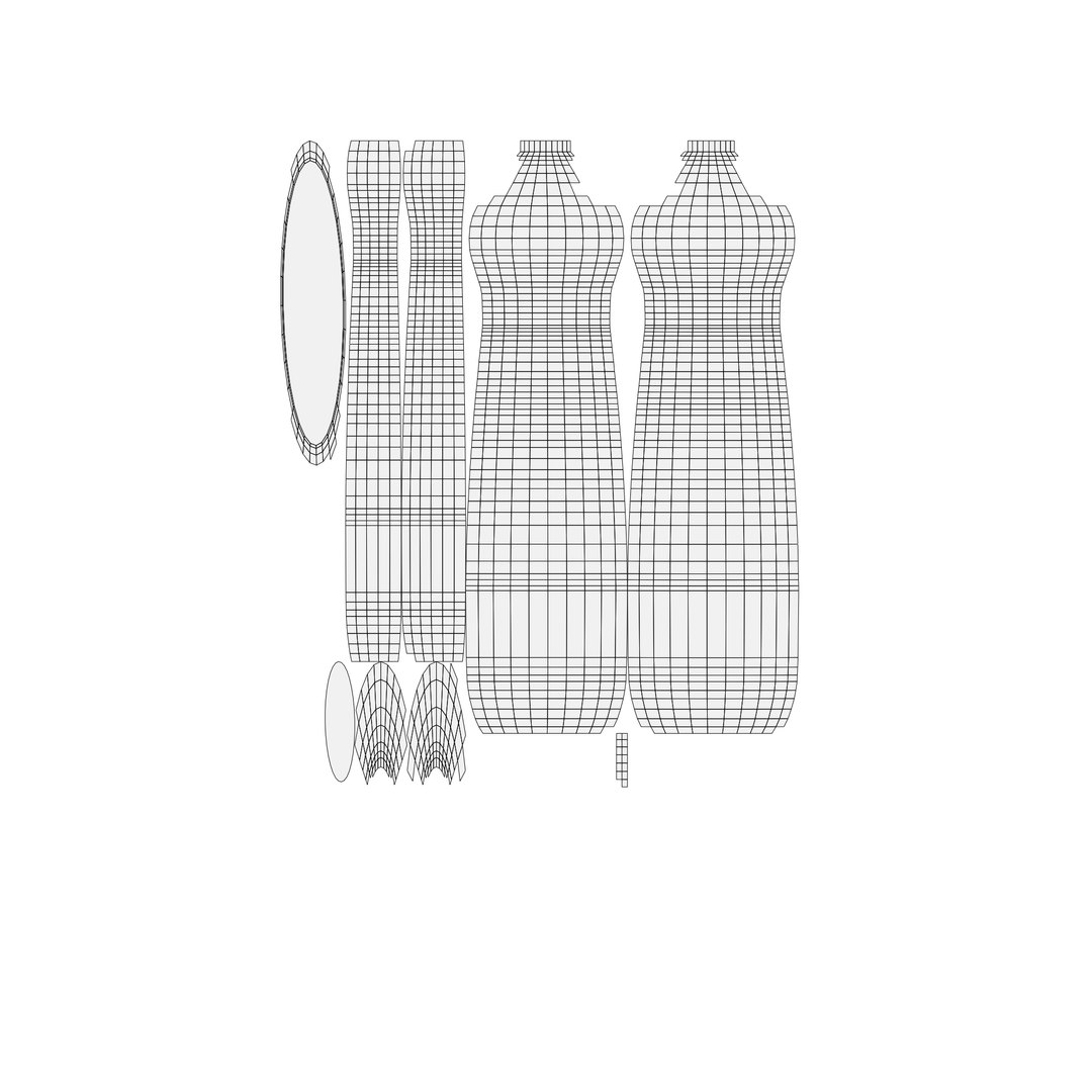 Washing Liquid Model - TurboSquid 2164694