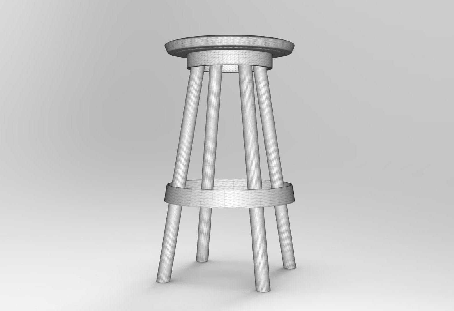 Pox Stool 3D Model - TurboSquid 1950034