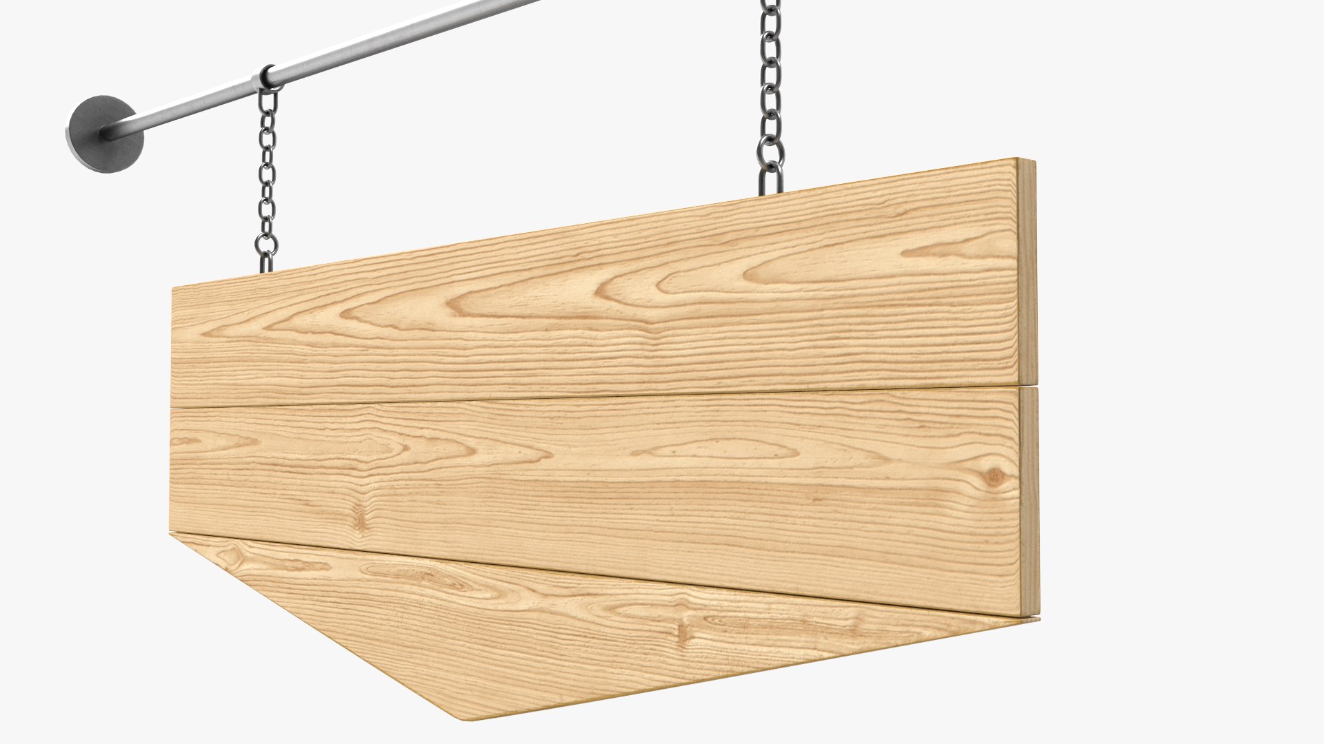 3D Hanging Wooden Board 5 Model - TurboSquid 2178928