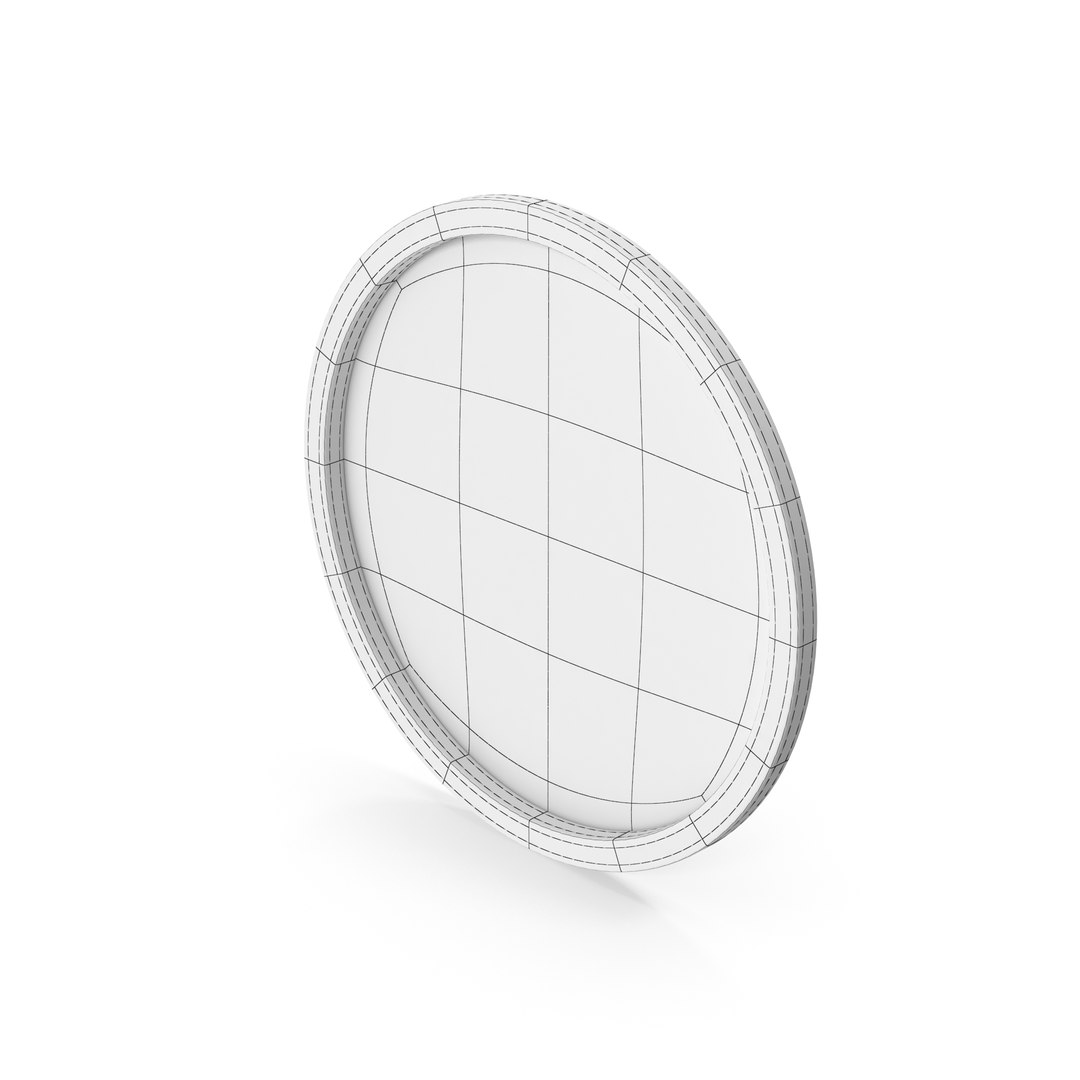 Round Signboard 3D - TurboSquid 2060406