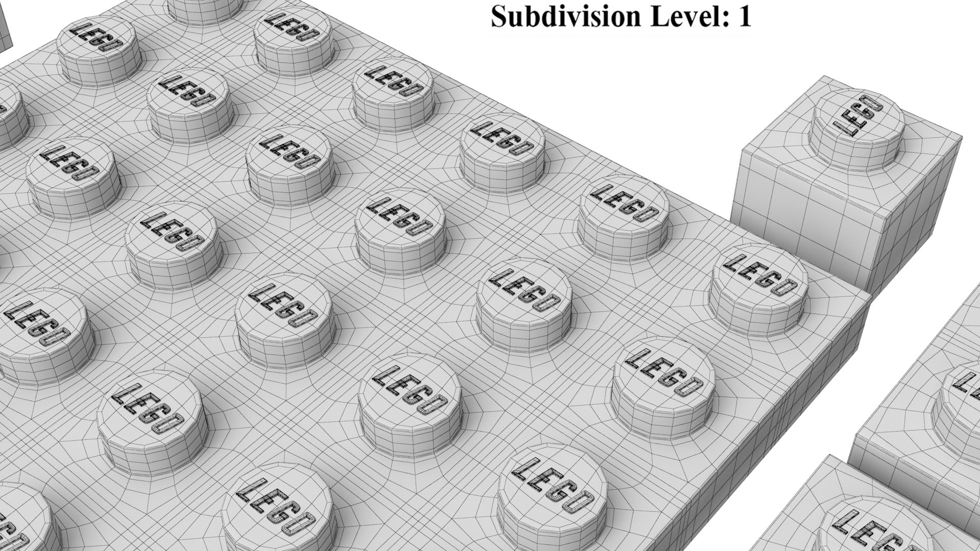 Real Lego Bricks 3D Model - TurboSquid 1592617