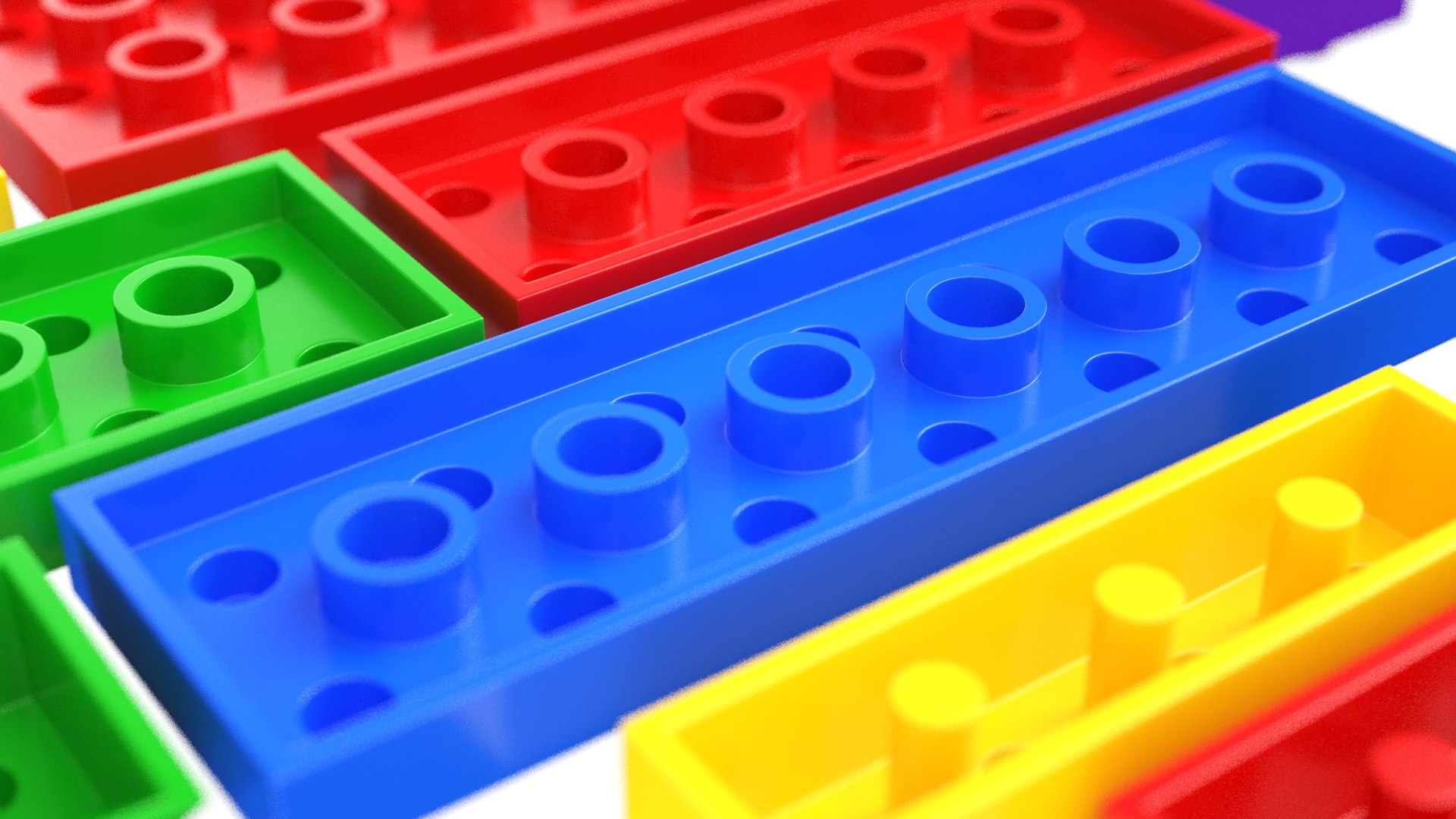 Real Lego Bricks 3D Model - TurboSquid 1592617