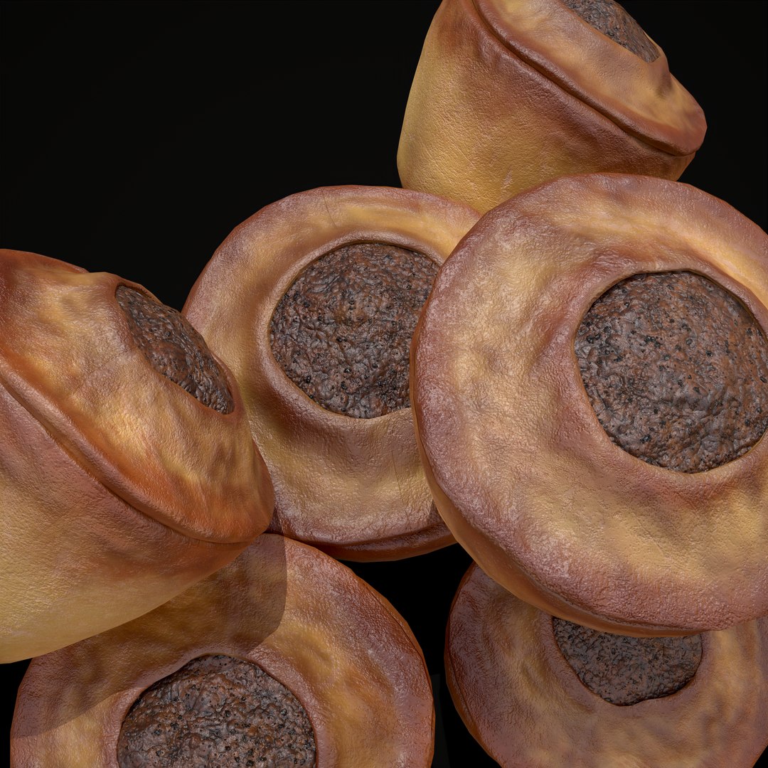 Classic Medieval Mince Meat Pies 3D Model - TurboSquid 1941090