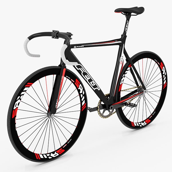 3d velodrome track bike