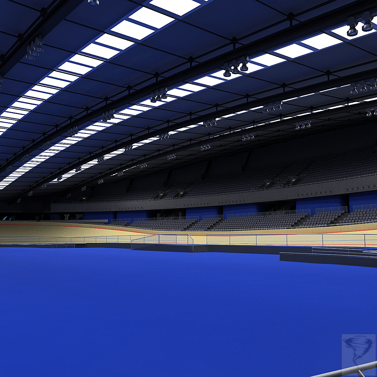 3d velodrome track bike