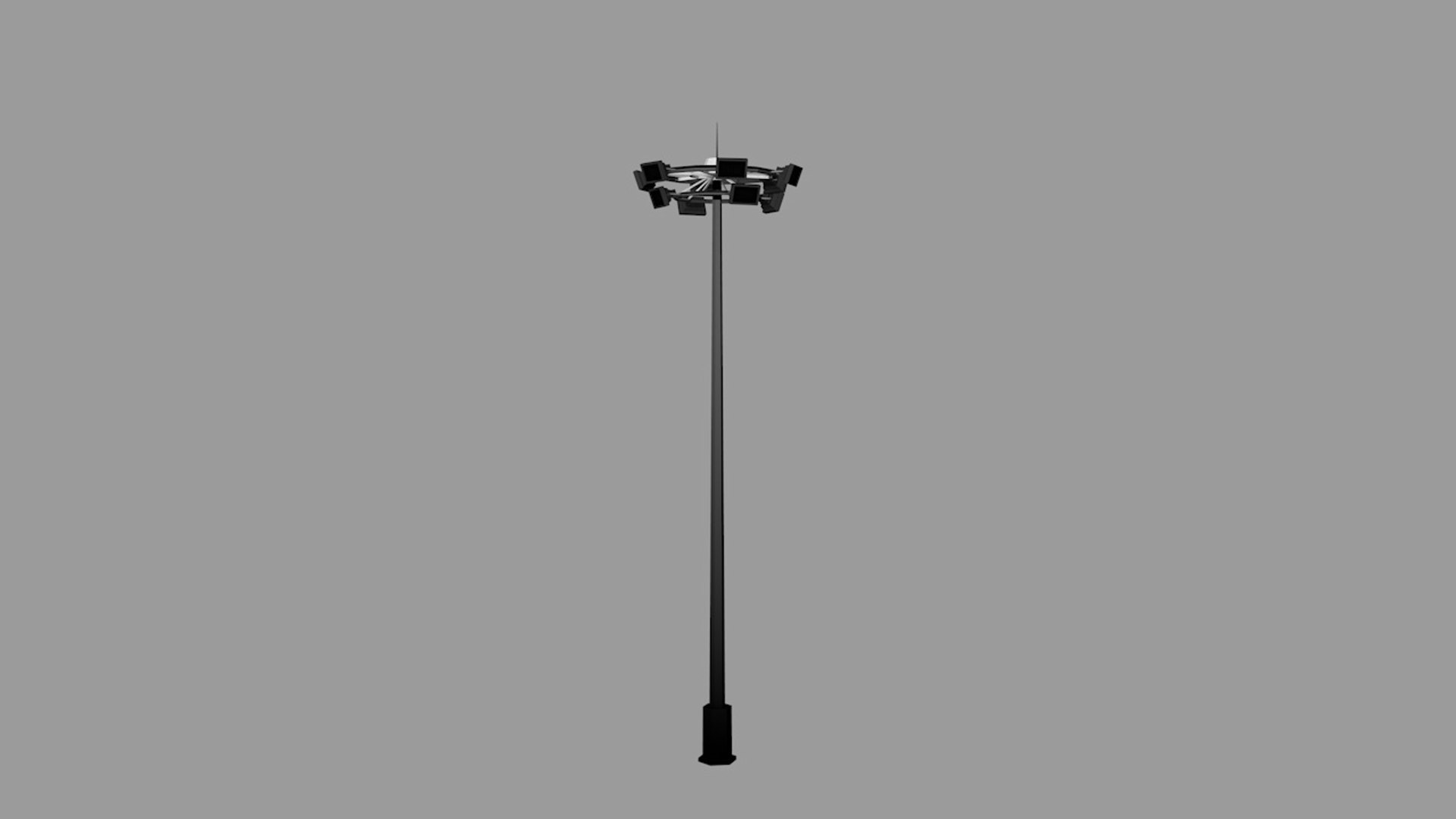 Port Street Light 3D Model - TurboSquid 1335227