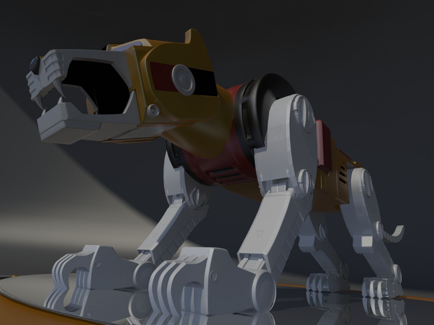 Free Lion Voltron Robot 3D - TurboSquid 1338753