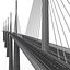 millau viaduct bridge france 3d model