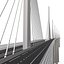 millau viaduct bridge france 3d model