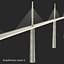millau viaduct bridge france 3d model
