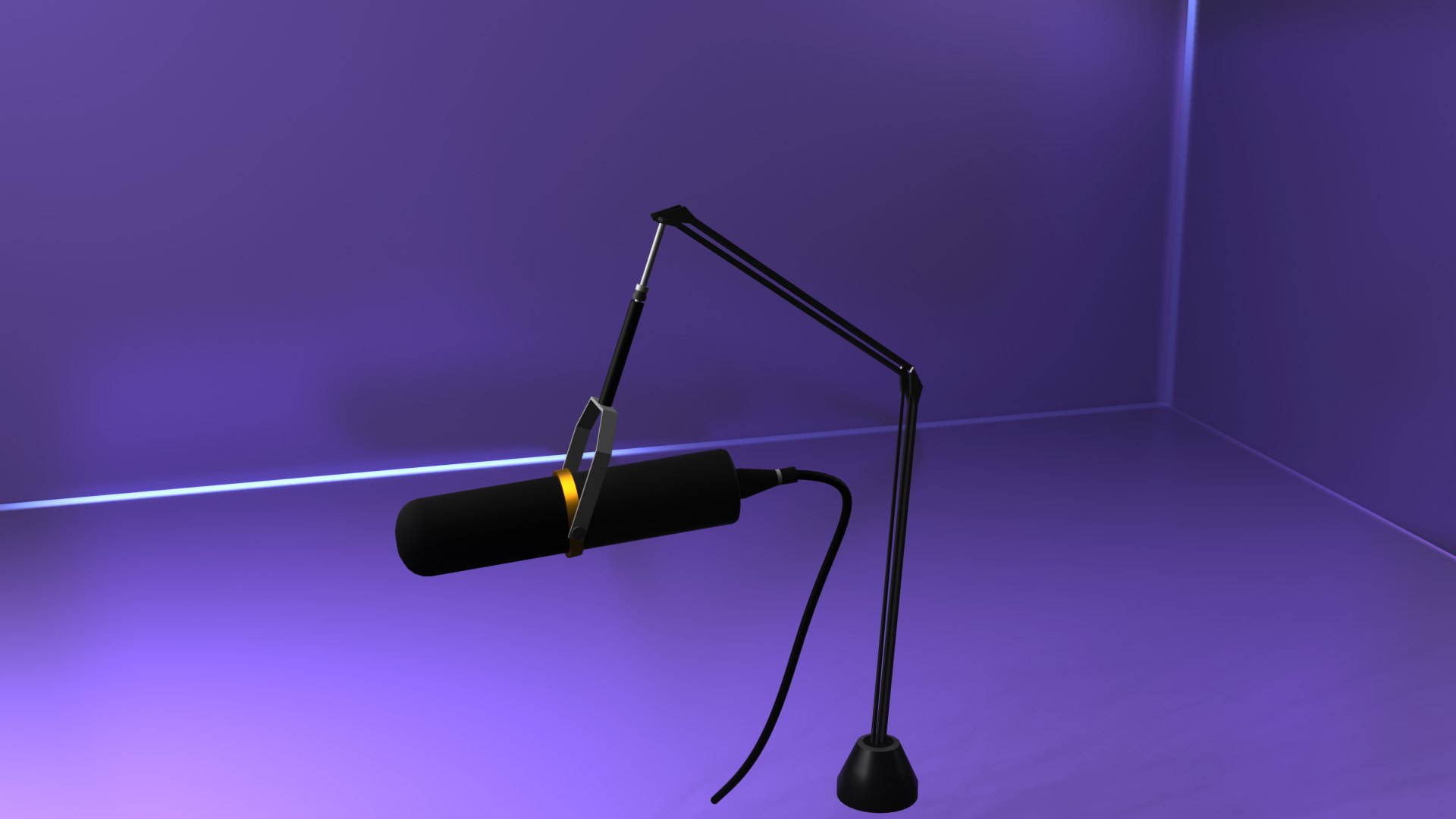 Microphone Model - TurboSquid 2146929