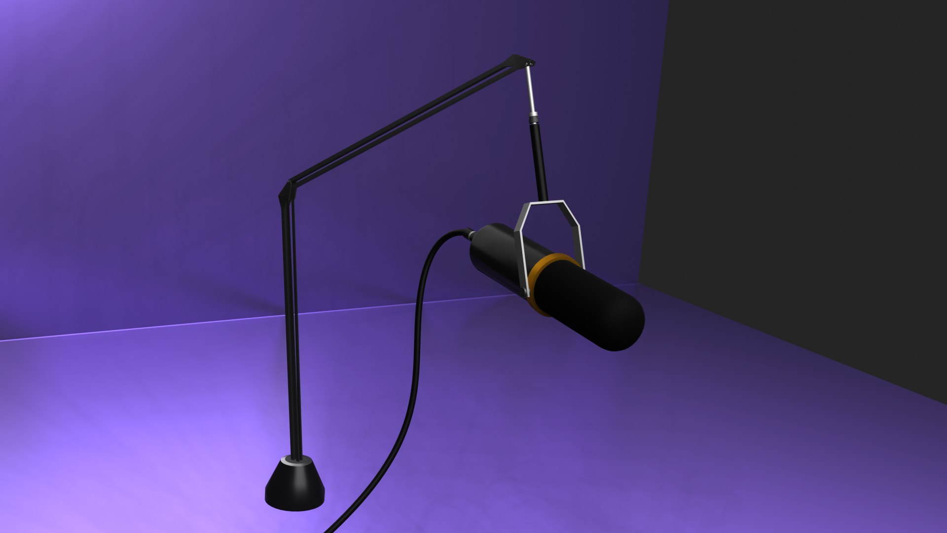 Microphone Model - TurboSquid 2146929