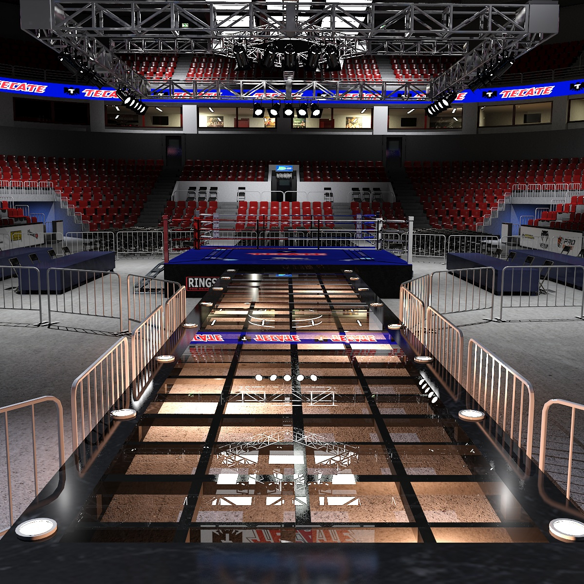 max boxing arena