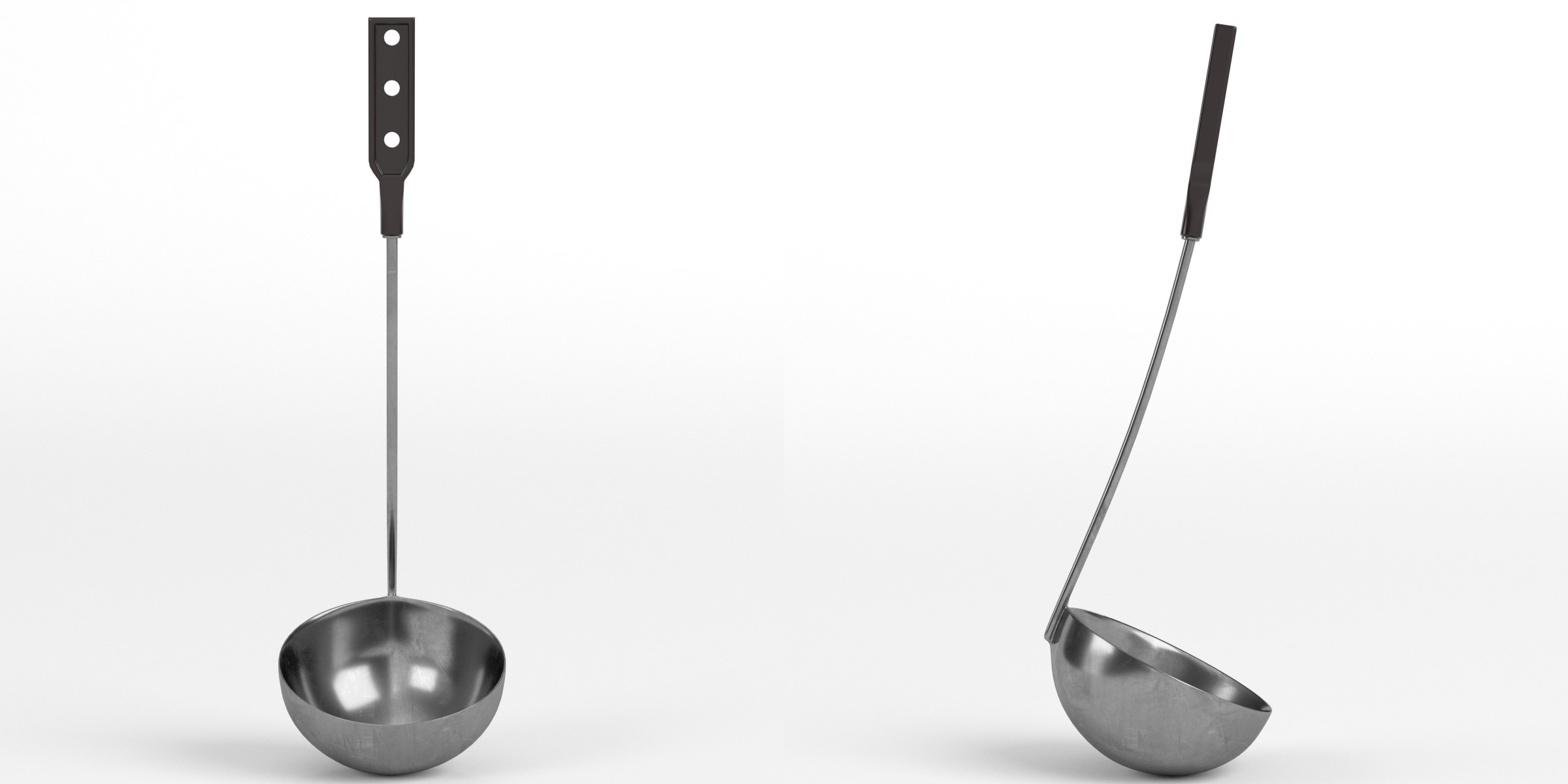 3d ladle dipper scoop