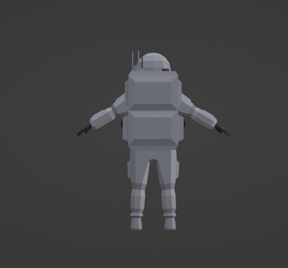 Low Poly Astronaut And Crew Module Model - TurboSquid 2237607