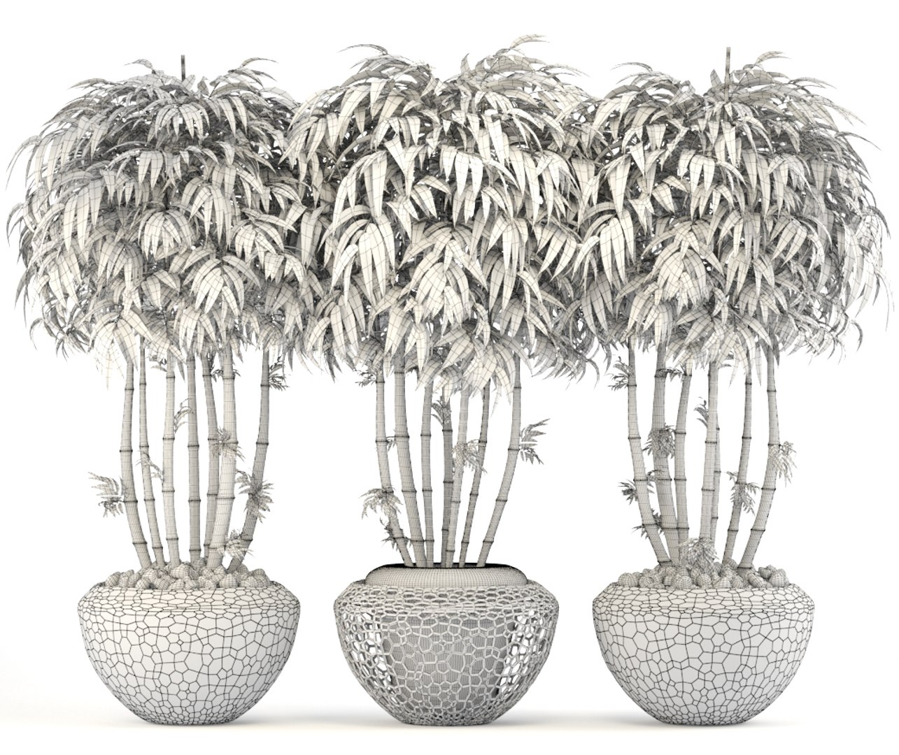 Bamboo Trees Model - TurboSquid 1228664