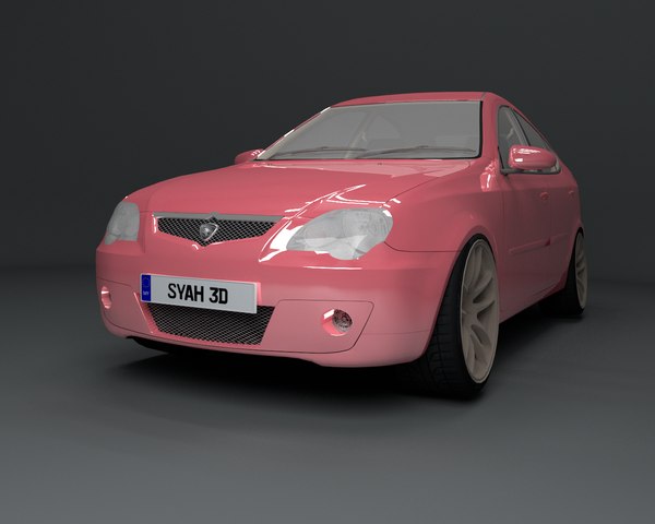 proton saga lmst 3d model