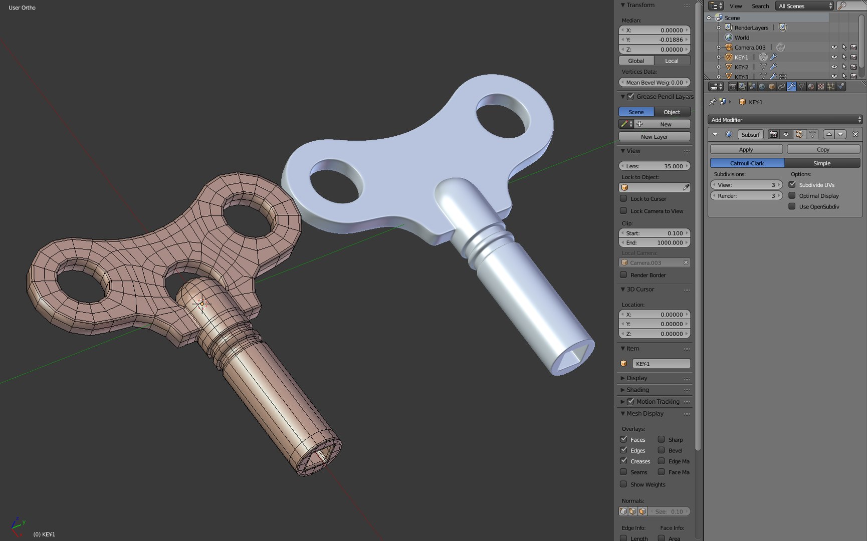 3D Key Wind - TurboSquid 1532894