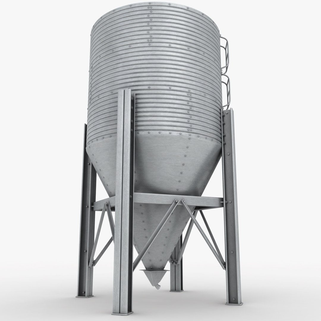 3d Model Silo