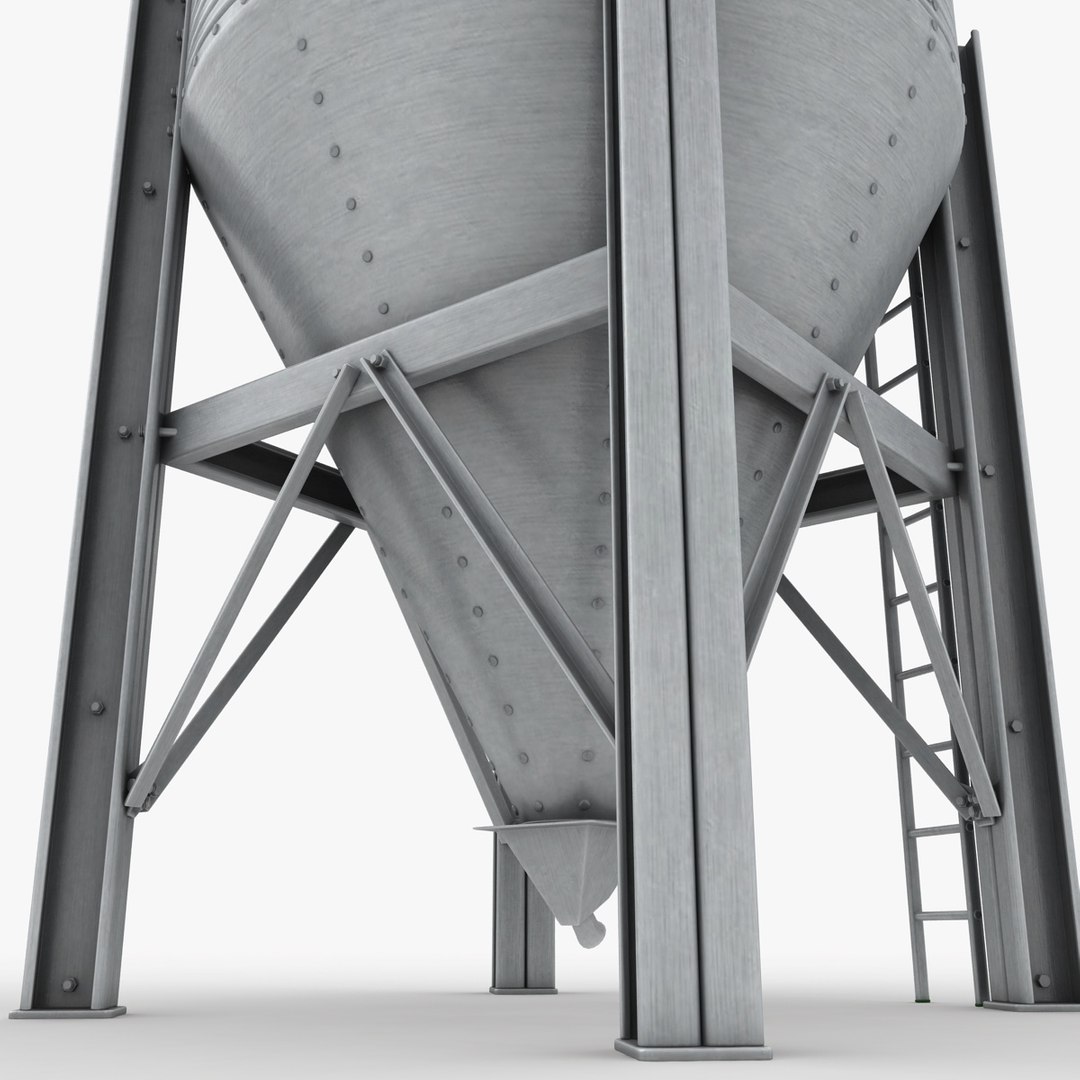 3d Model Silo