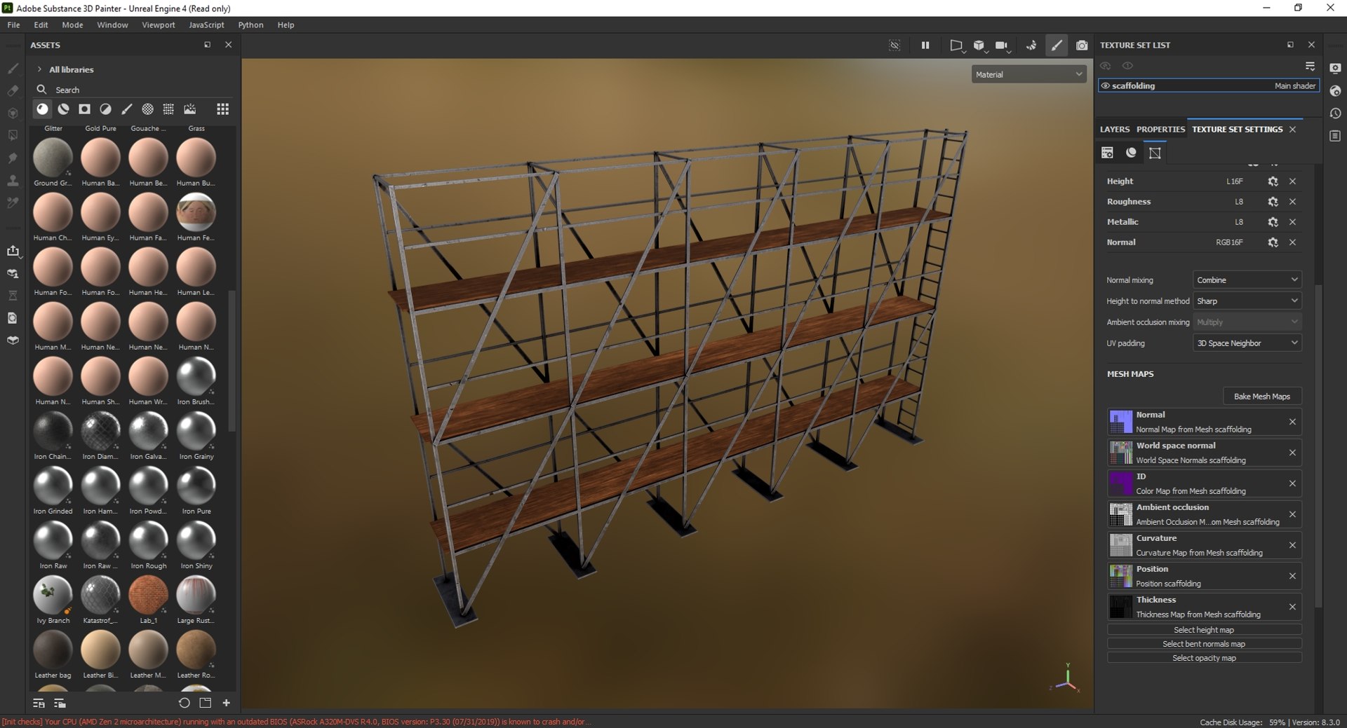 3D Scaffolding - TurboSquid 2107201