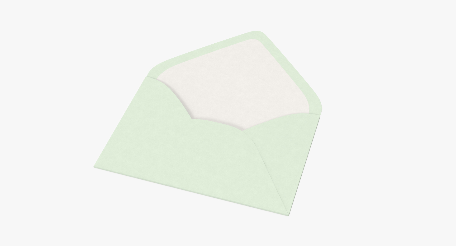 3d Model Open Envelopes