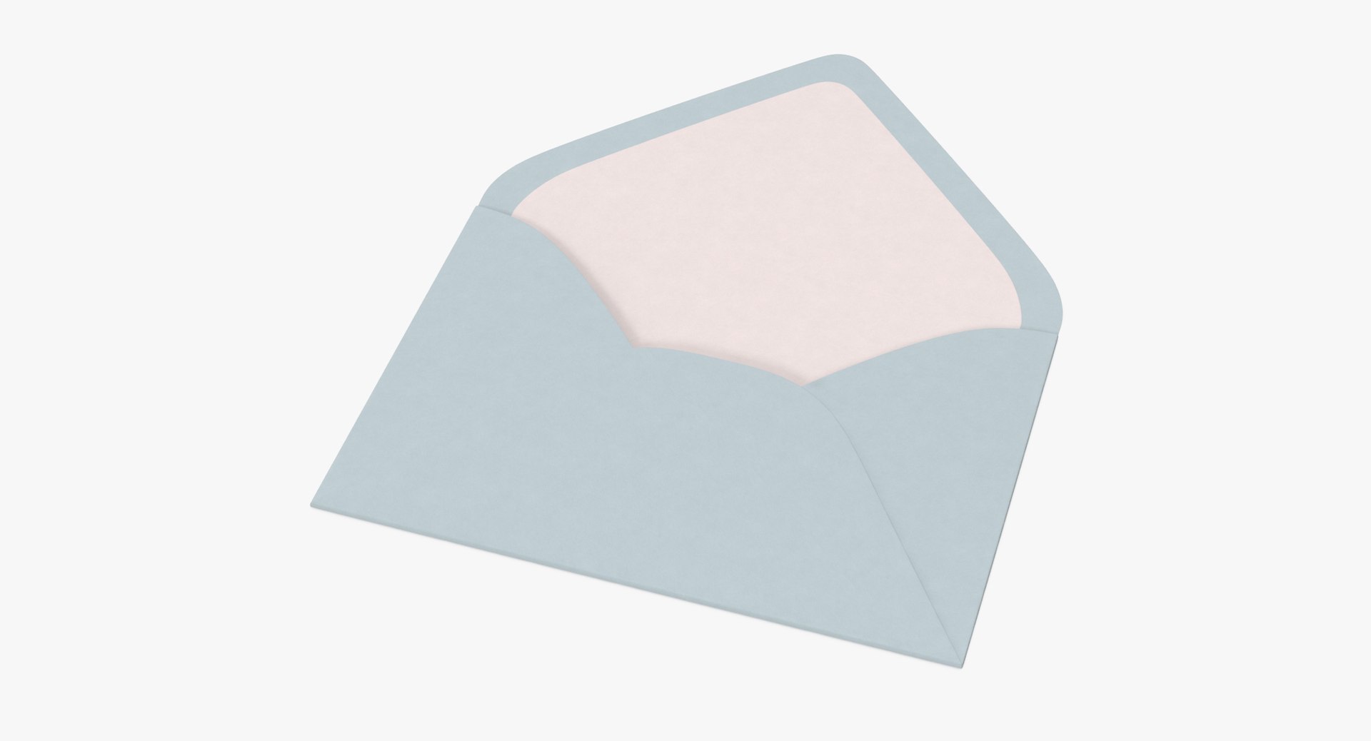 3d Model Open Envelopes