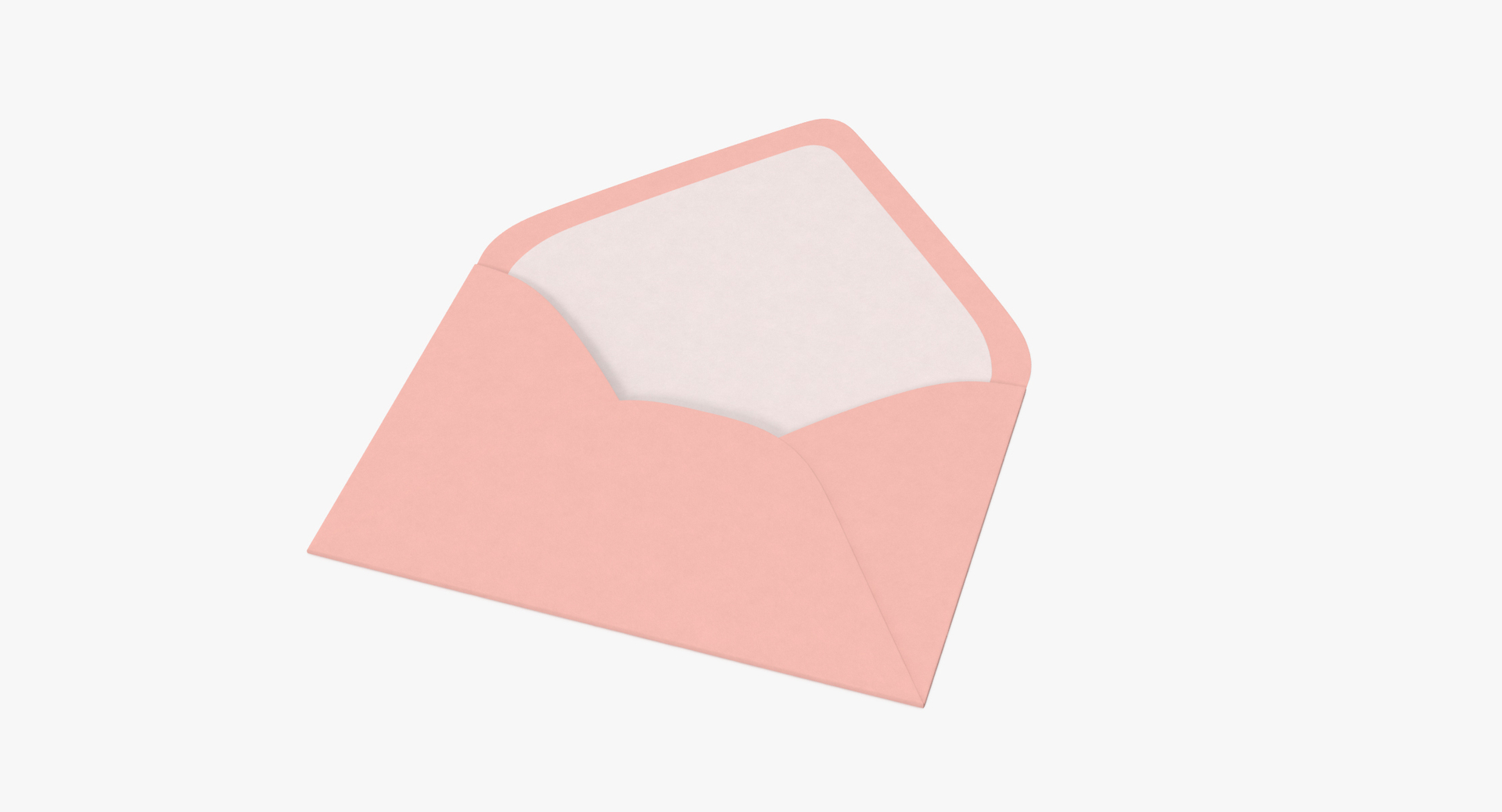 3d Model Open Envelopes