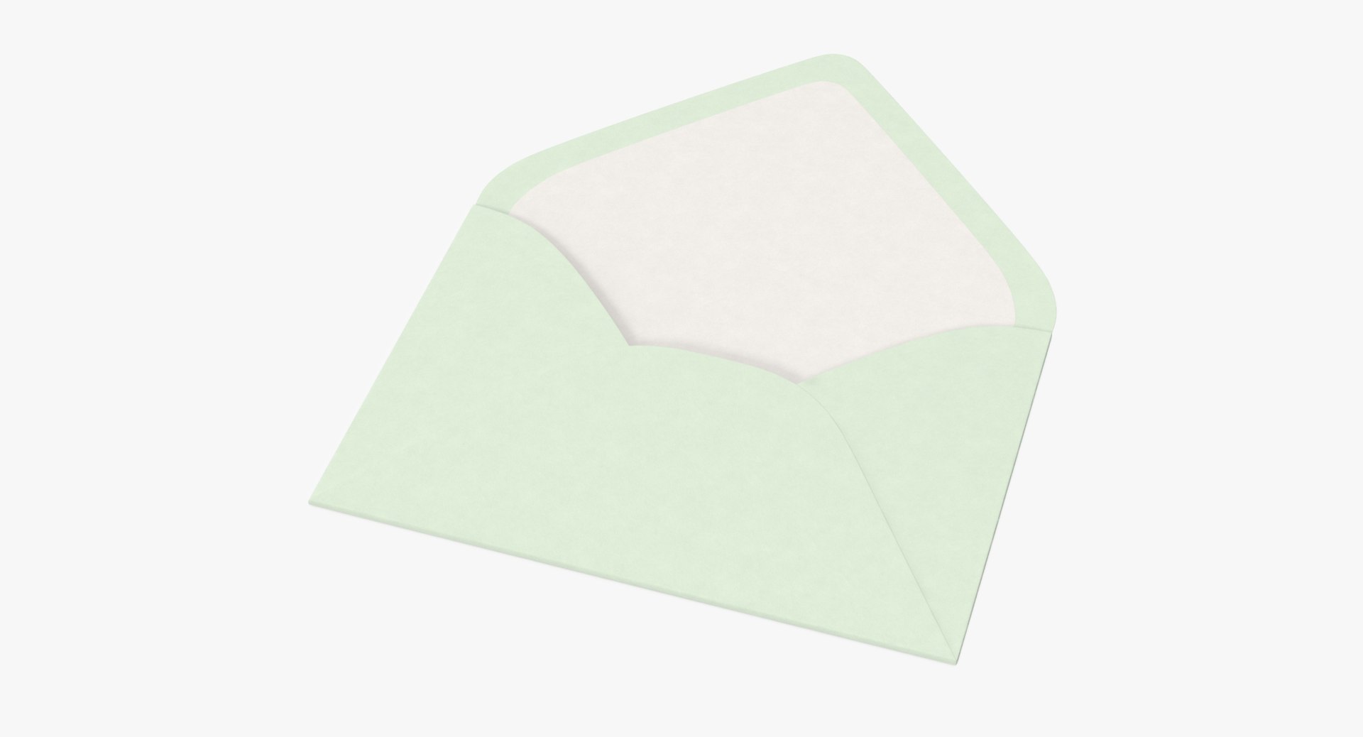3d Model Open Envelopes