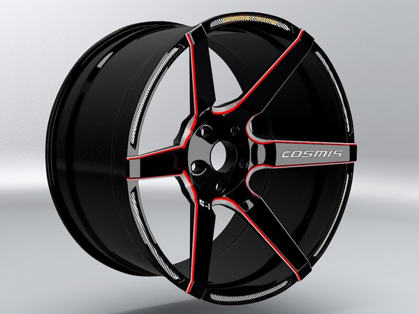 Cosmis Racing Wheels 3D Models for Download | TurboSquid