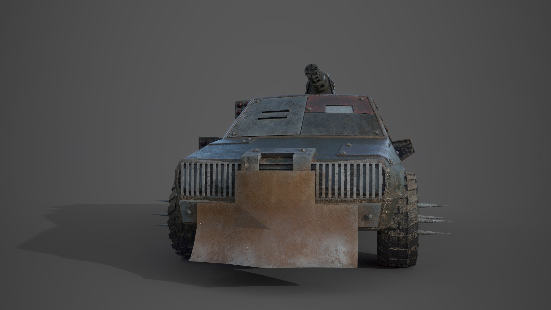 Post apocalyptic monster golf 3D model - TurboSquid 1645081