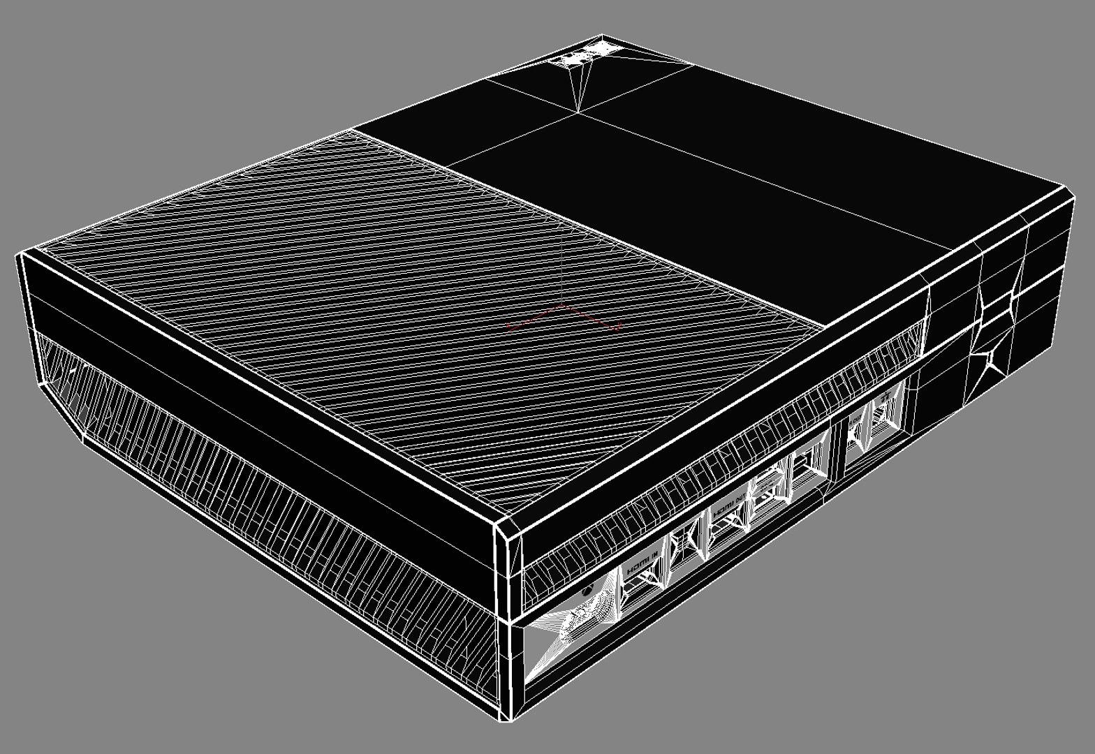 Xbox Console 3d Model