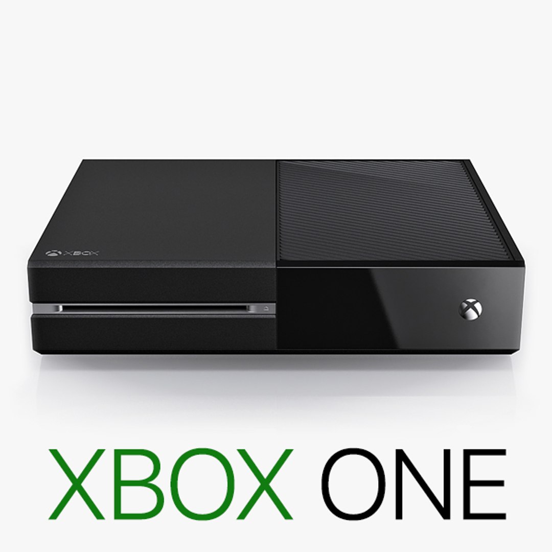 xbox console 3d model