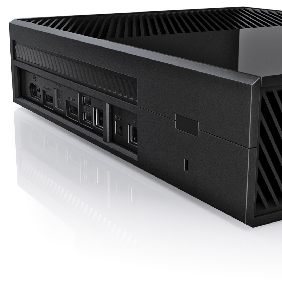 Xbox Console 3d Model