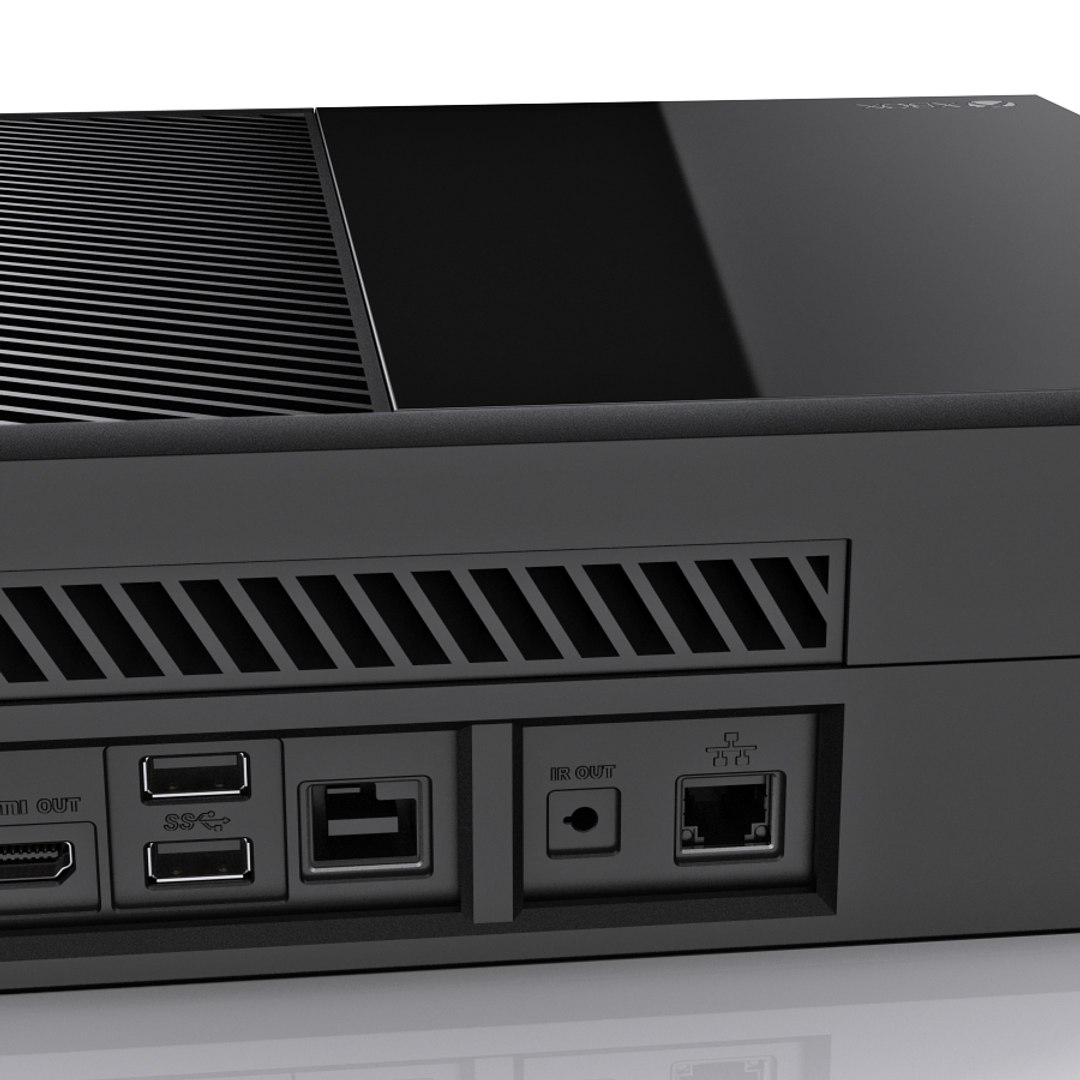 Xbox Console 3d Model