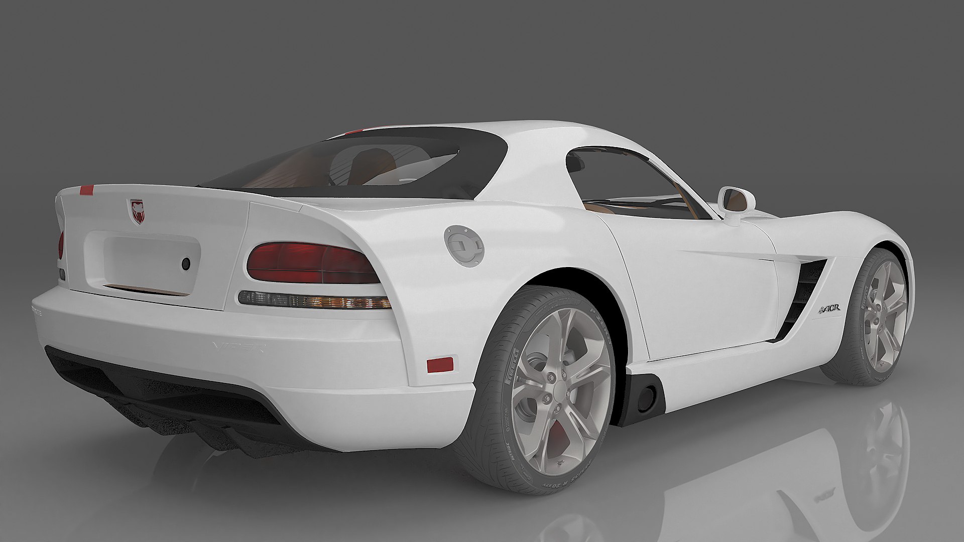 2008 Dodge Viper SRT10 ACR 3D Model - TurboSquid 2243028