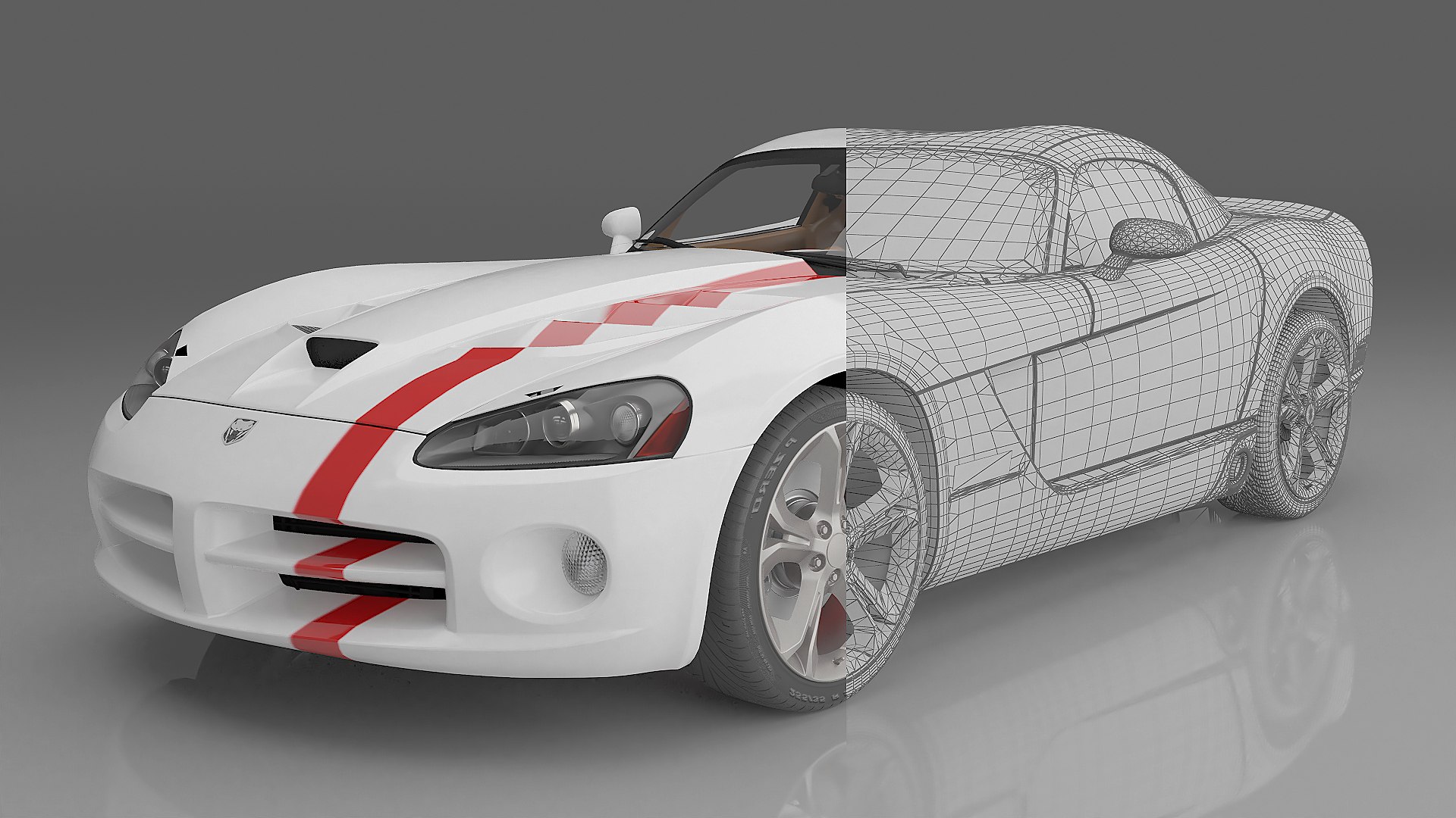 2008 Dodge Viper SRT10 ACR 3D Model - TurboSquid 2243028