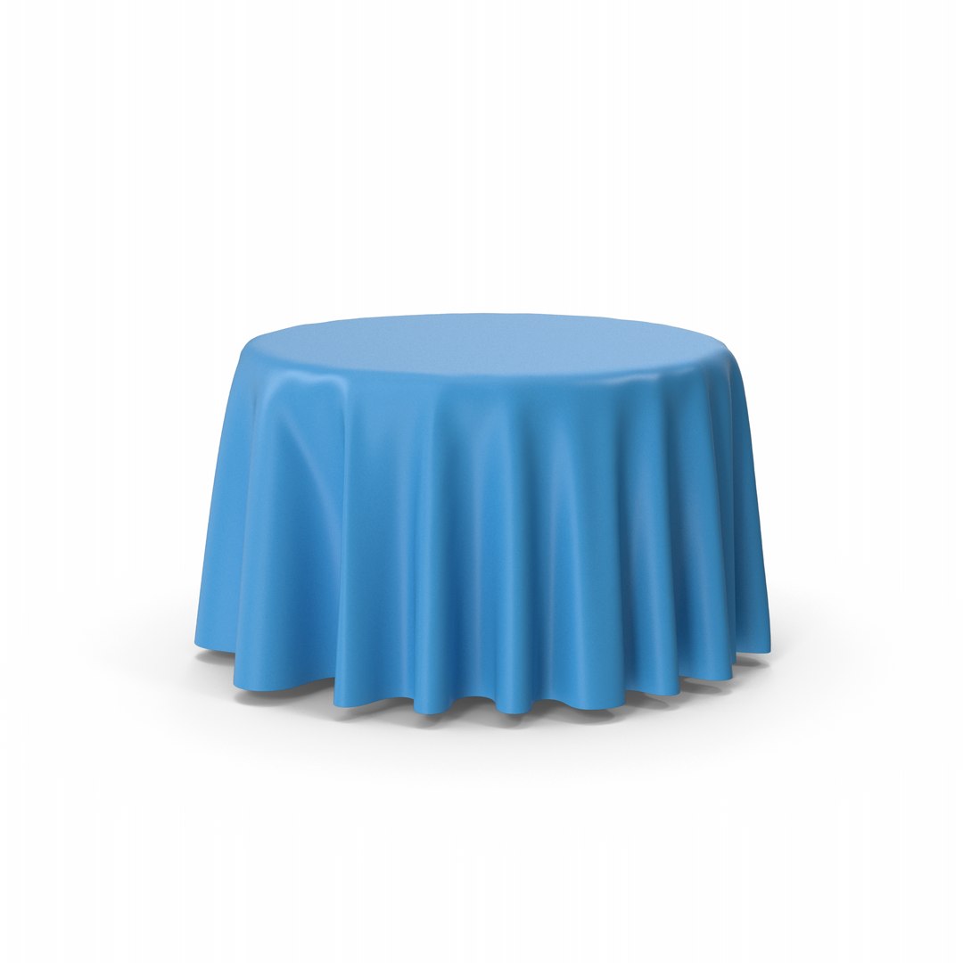 3D Tablecloth Model - TurboSquid 2369240