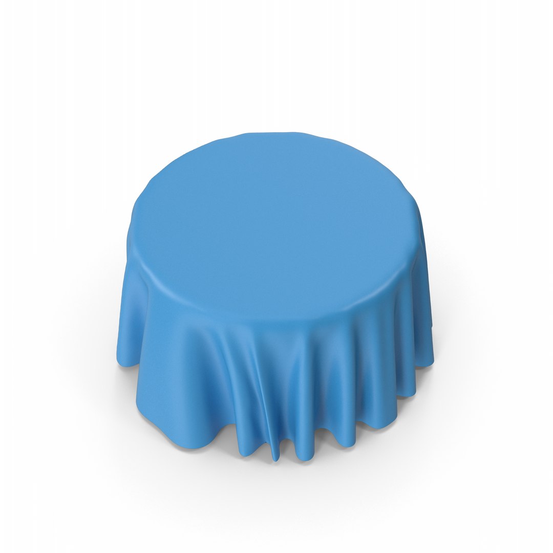 3D Tablecloth Model - TurboSquid 2369240
