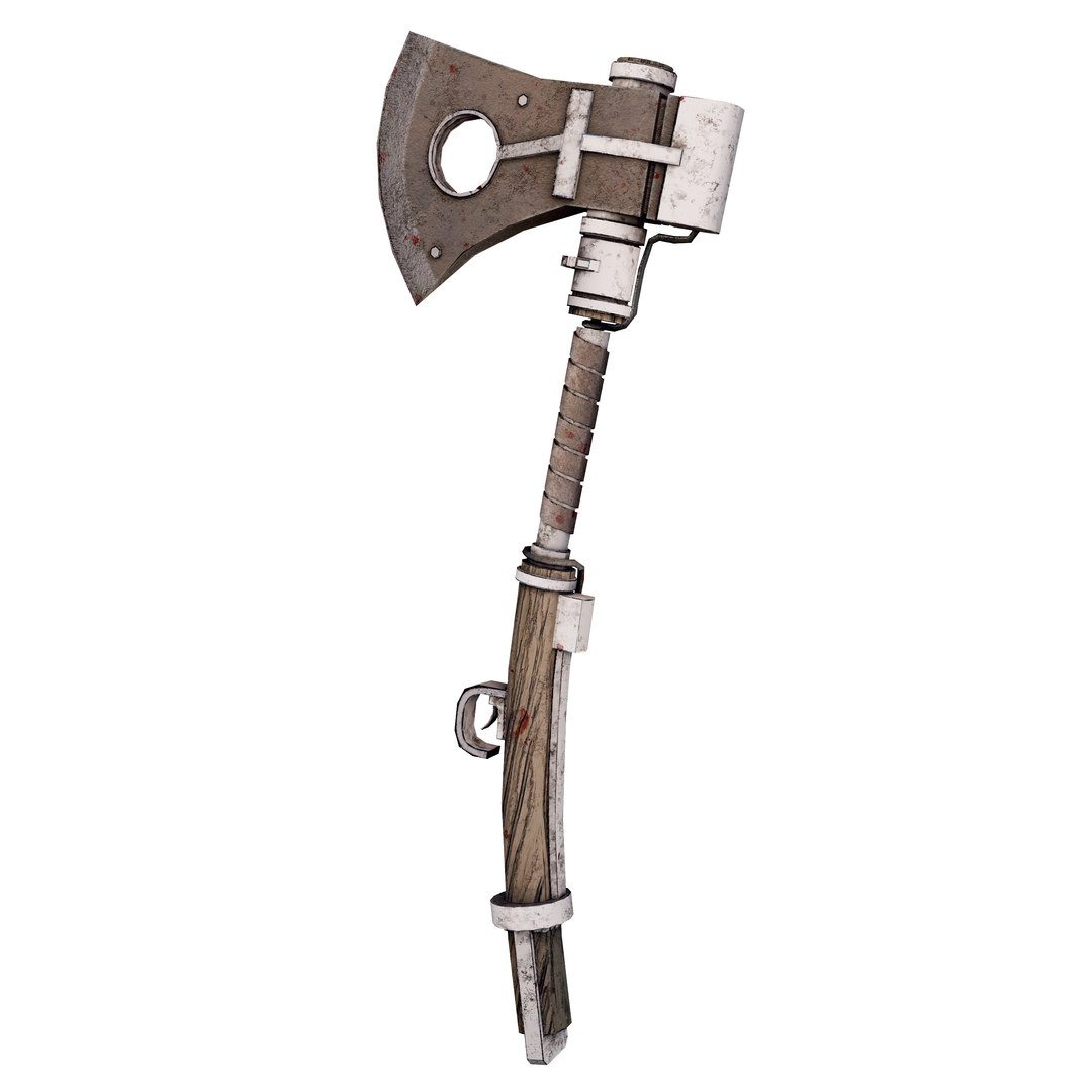 3D Modified Axe - TurboSquid 2211107