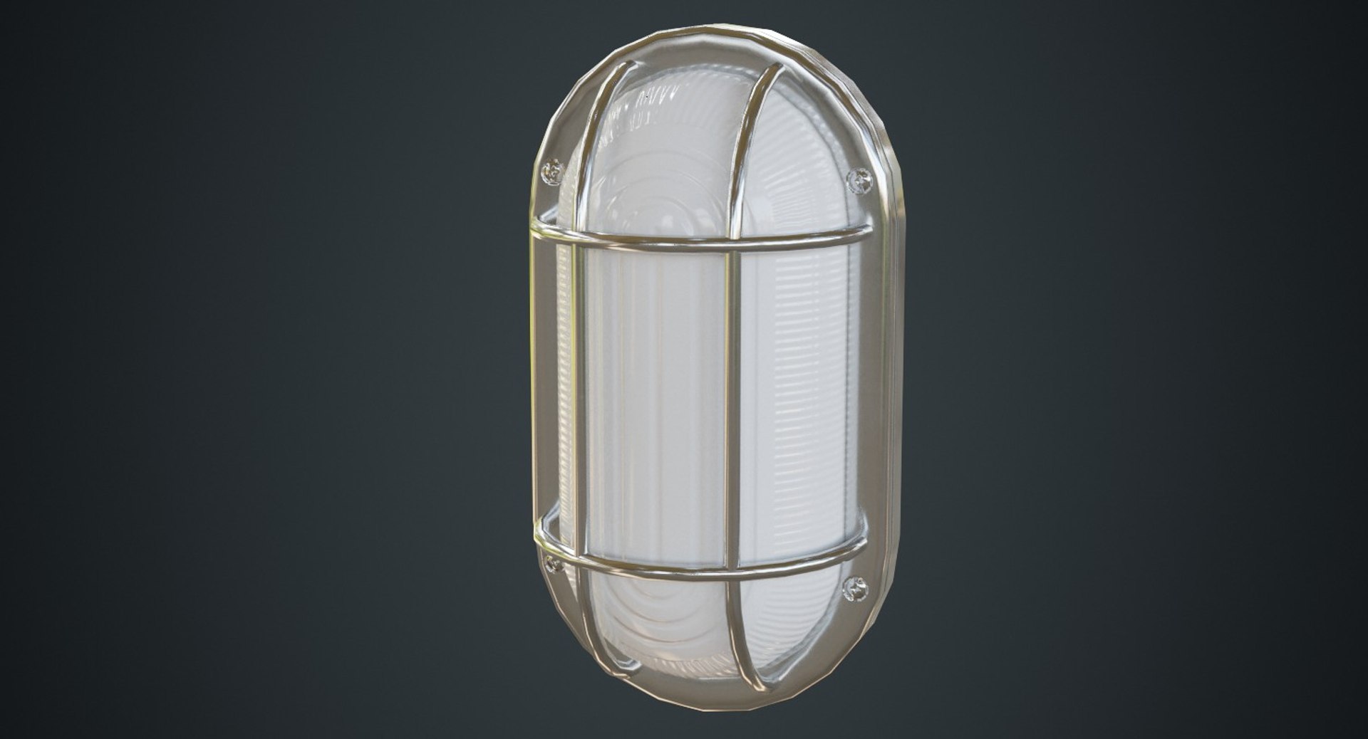 Bulkhead Light 1b 3D Model - TurboSquid 1414193