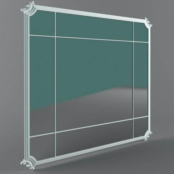 3d model of mirror