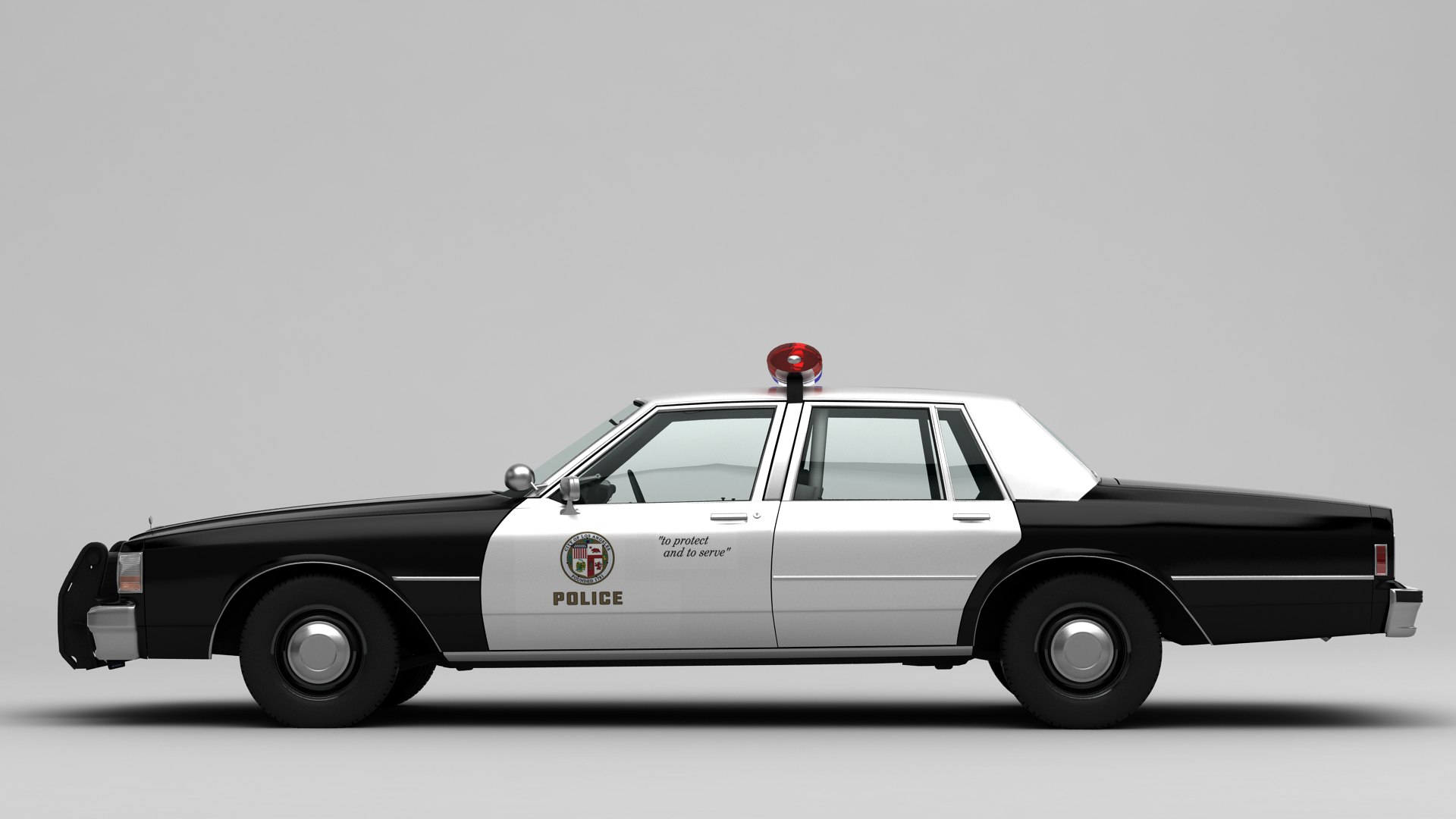 Chevrolet Caprice Classic Police 1989 3D Model - TurboSquid 2010735