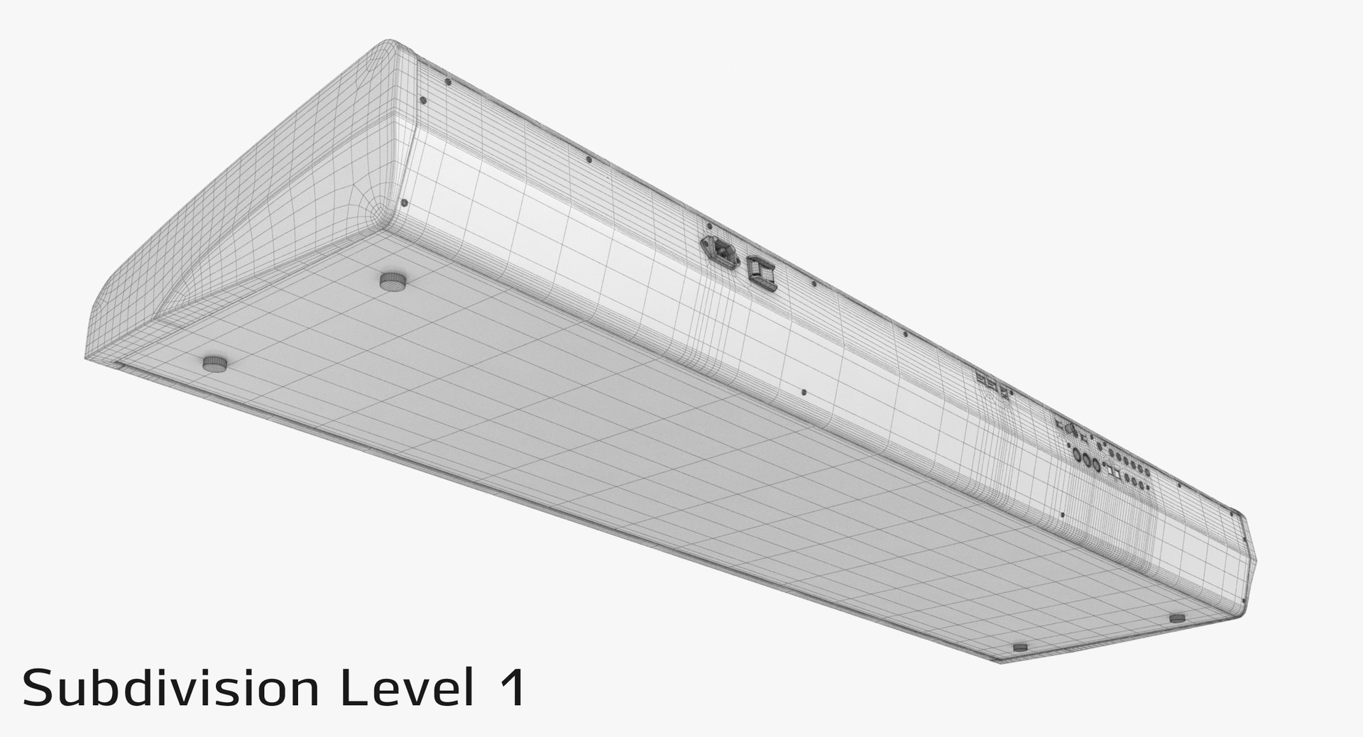 Synth Keyboard Korg 3D Model - TurboSquid 1490608